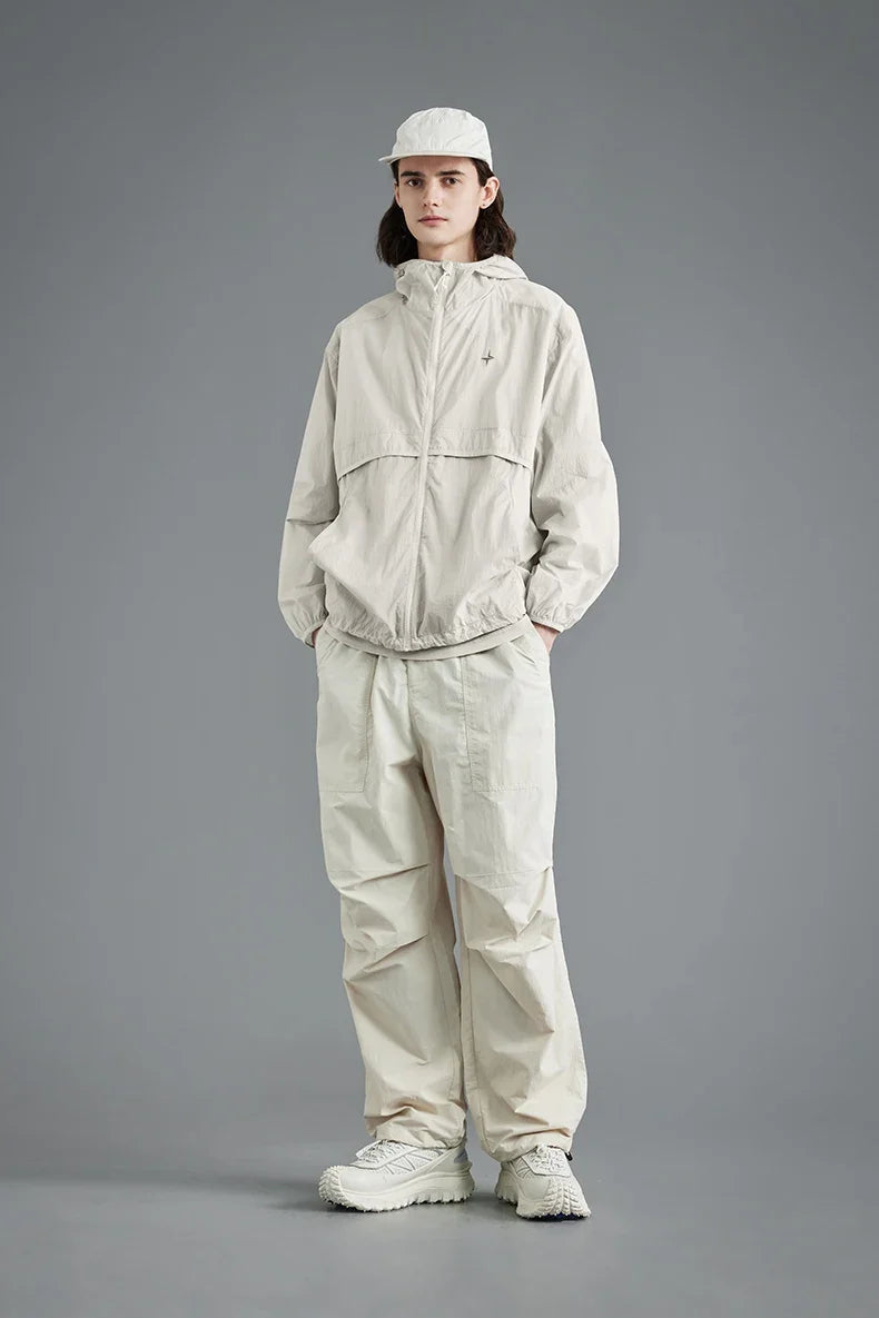 Herren Windbreaker Jacke – Elarova